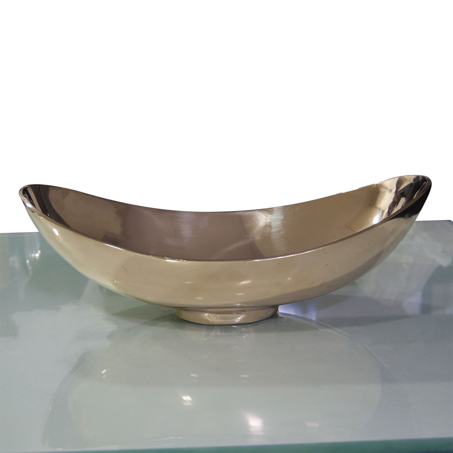 Boat Style Cast Bronze Basin - Coppersmith Creations